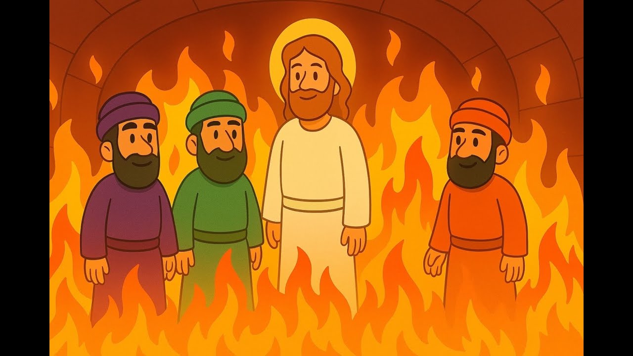 🔥 The Fiery Furnace | Story of Shadrach, Meshach & Abednego | Animated ...