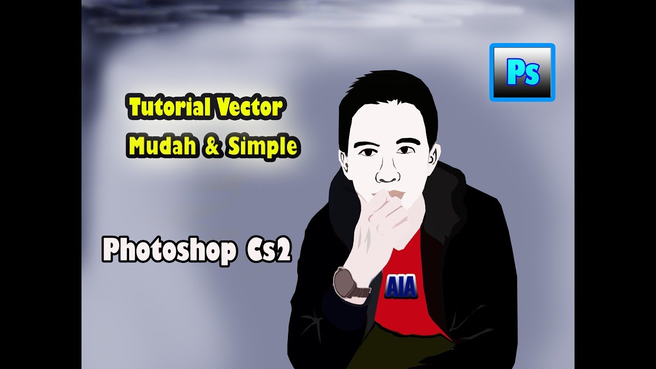 VECTOR PHOTOSHOP CS2 ( MUDAH DAN SIMPLE ) - YouTube