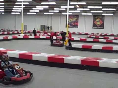 K1 Speed Indoor Go Kart Racing - Part 1 - YouTube