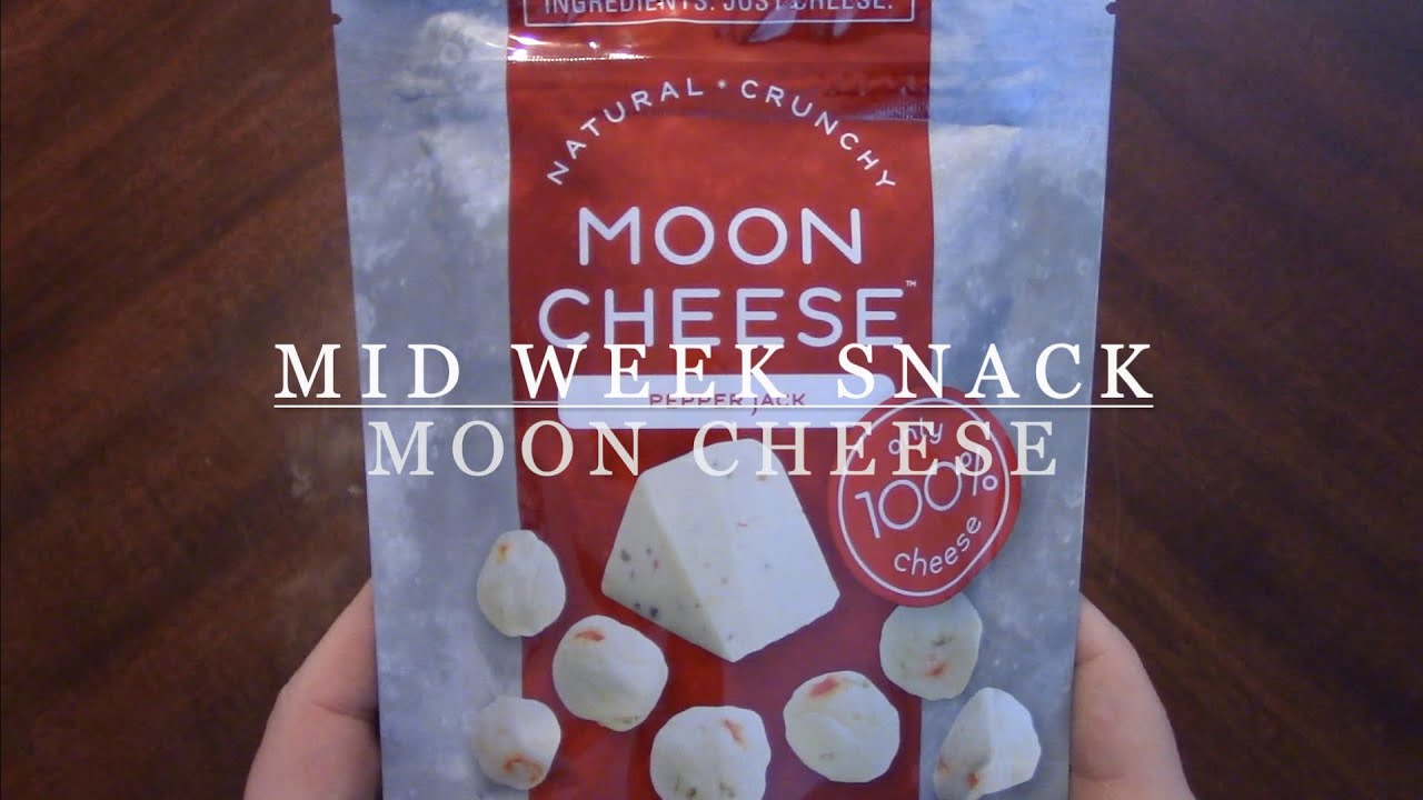 Mid Week Snack | Moon Cheese Pepper Jack - YouTube