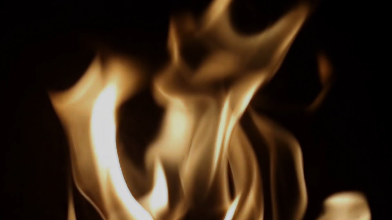 Fast Burning Fire Background Video 4k - YouTube