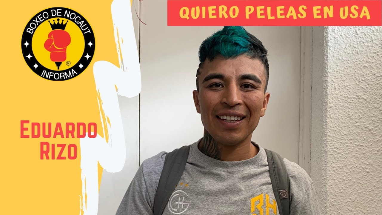 Eduardo Rizo listo para ganar y buscar batallas en Estados Unidos - YouTube