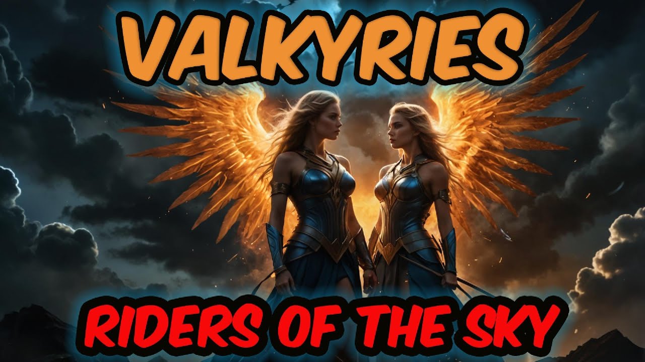 Valkyries-Riders of the Sky - Myths of Asgard and Valhalla - Winged ...