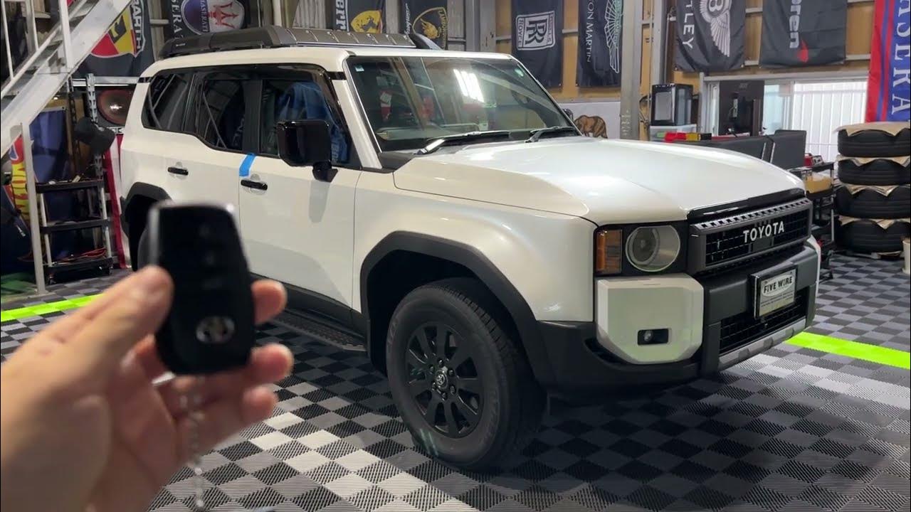 ランクル250にスマートキー連動Grgoセキュリティ！ - YouTube