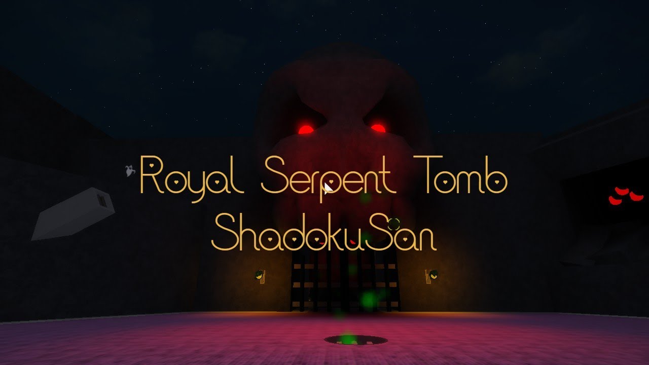 Royal Serpent Tomb(Flood Escape 2)(Insane)(Solo)(Testing Map) - YouTube