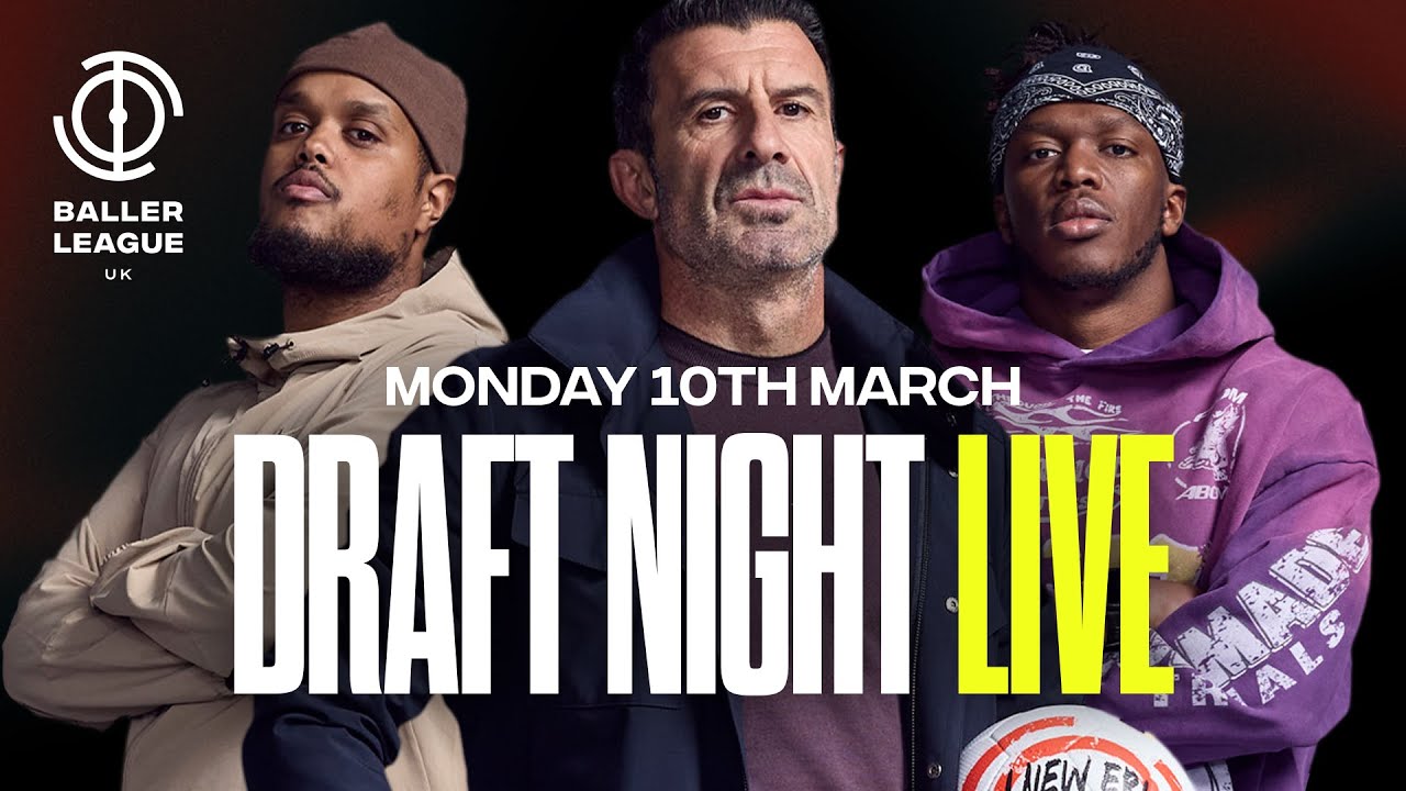 Baller League UK Draft Night LIVE! - YouTube