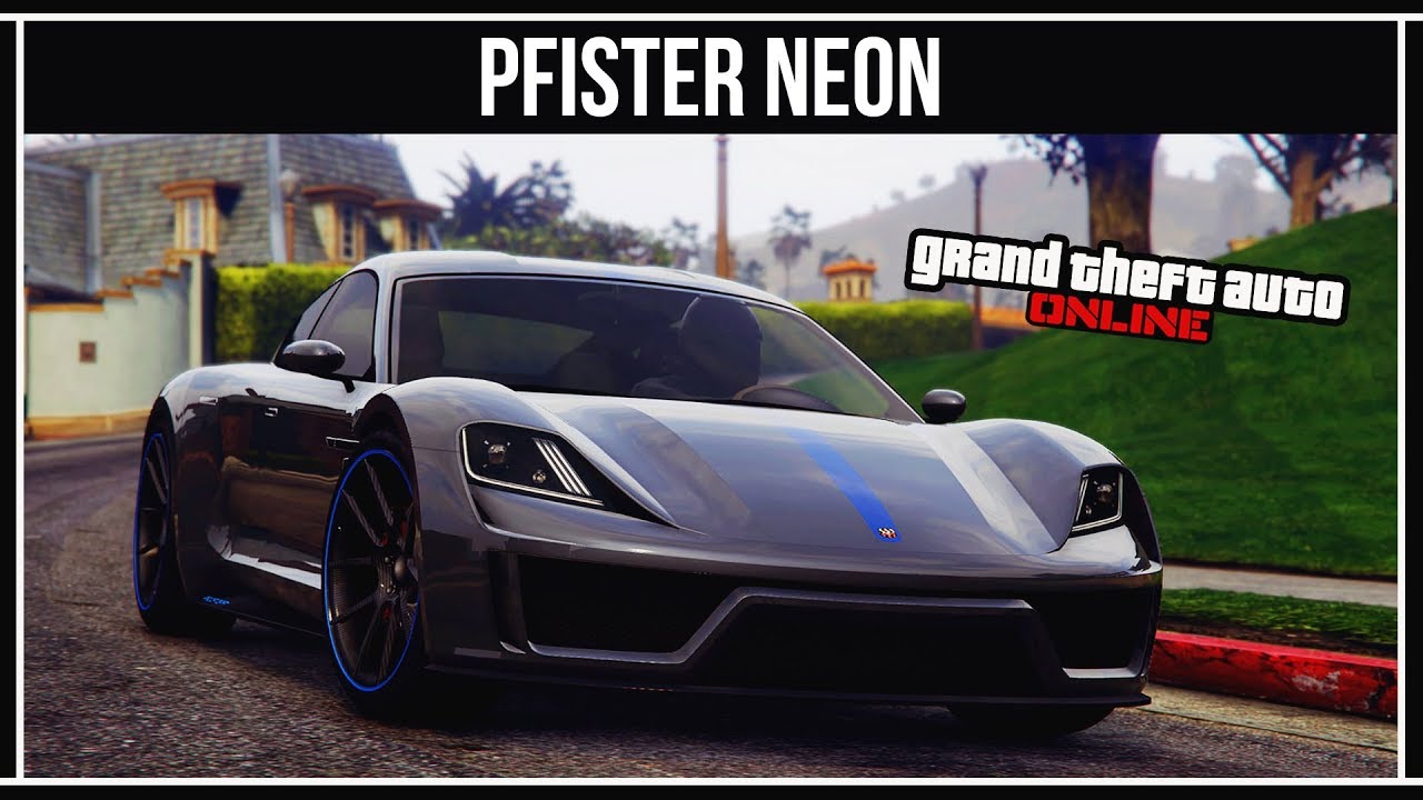 GTA Online: Pfister Neon - Электрокар из будущего - YouTube