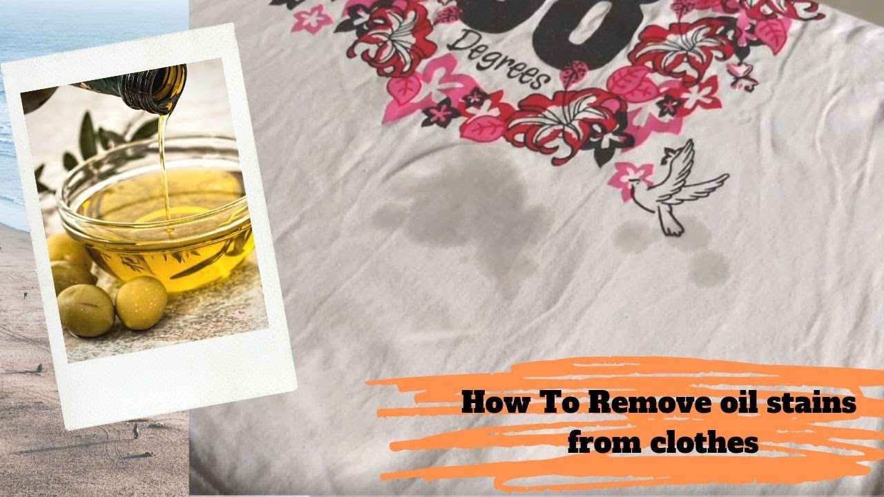कपडे के उपर का ऑइल का दाग कैसे निकाले How To Remove Oil Stain From