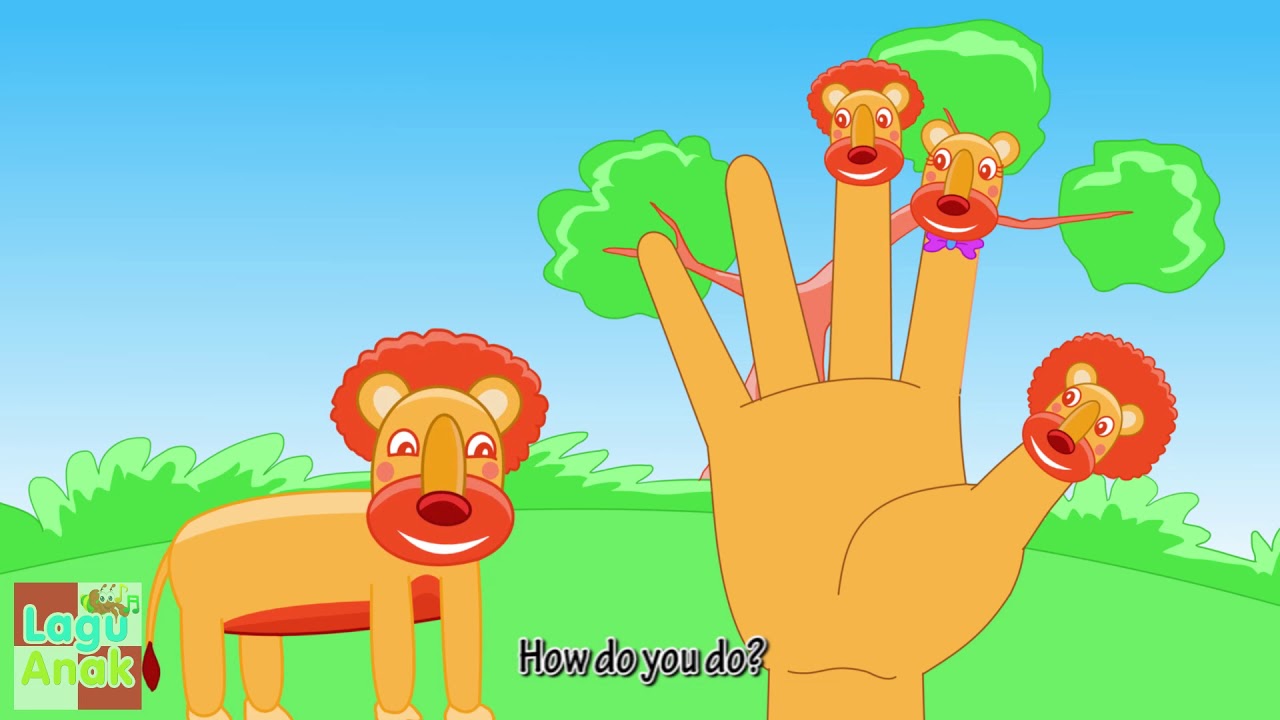 Finger Family Song LION Family Keluarga Singa Finger Family Nursery finger-family-song-lion-family-keluarga-singa-finger-family-nursery