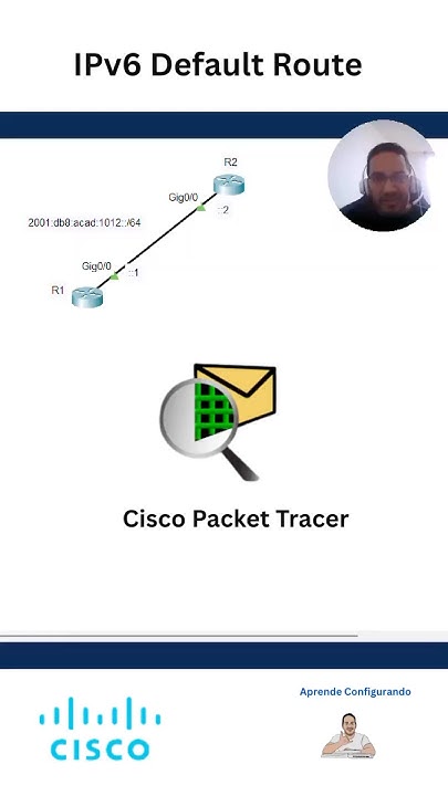 Cómo Configurar Ruta por Defecto IPv6 en 1 Minuto | Cisco Packet Tracer Rápido - YouTube