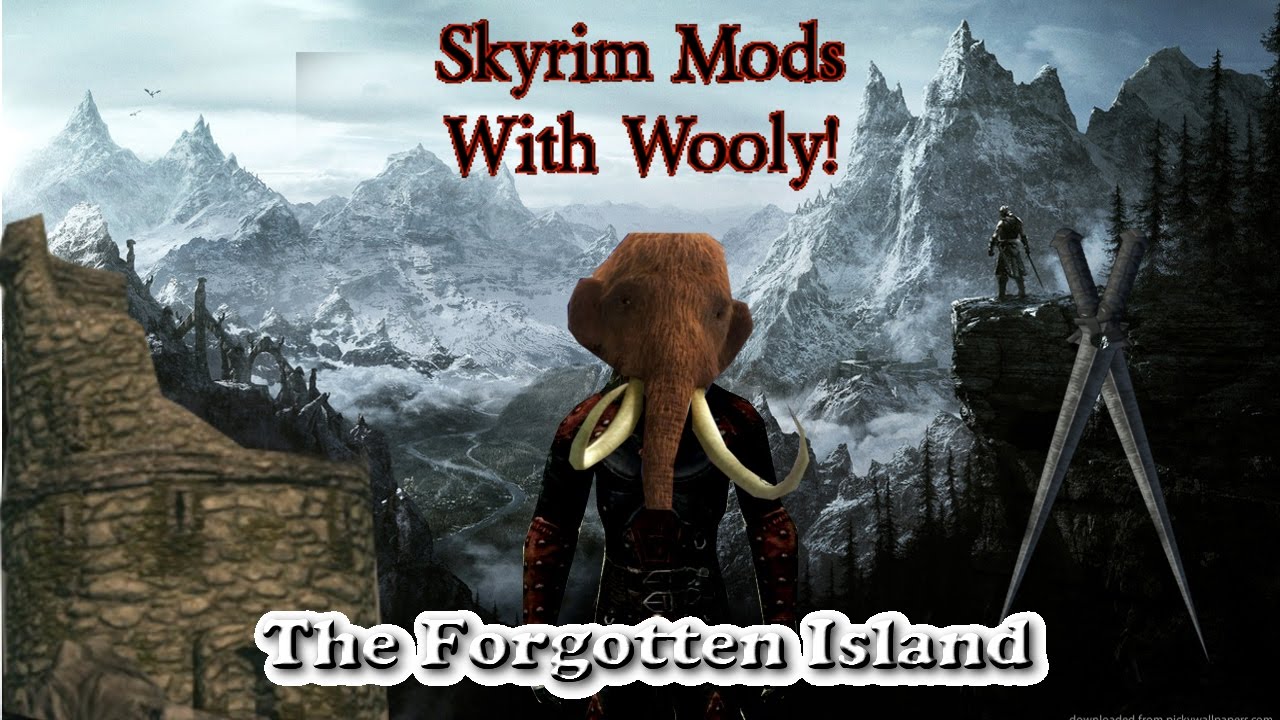 Skyrim: Special Edition mods: The Forgotten Island! pt.1 - YouTube