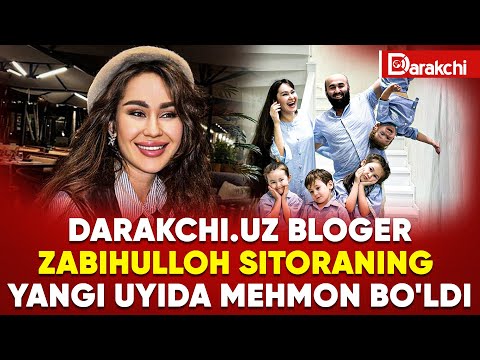 DARAKCHI.UZ INSTA BLOGER ZABIHULLOH SITORANING YANGI UYIDA MEHMONDA BO'LDI