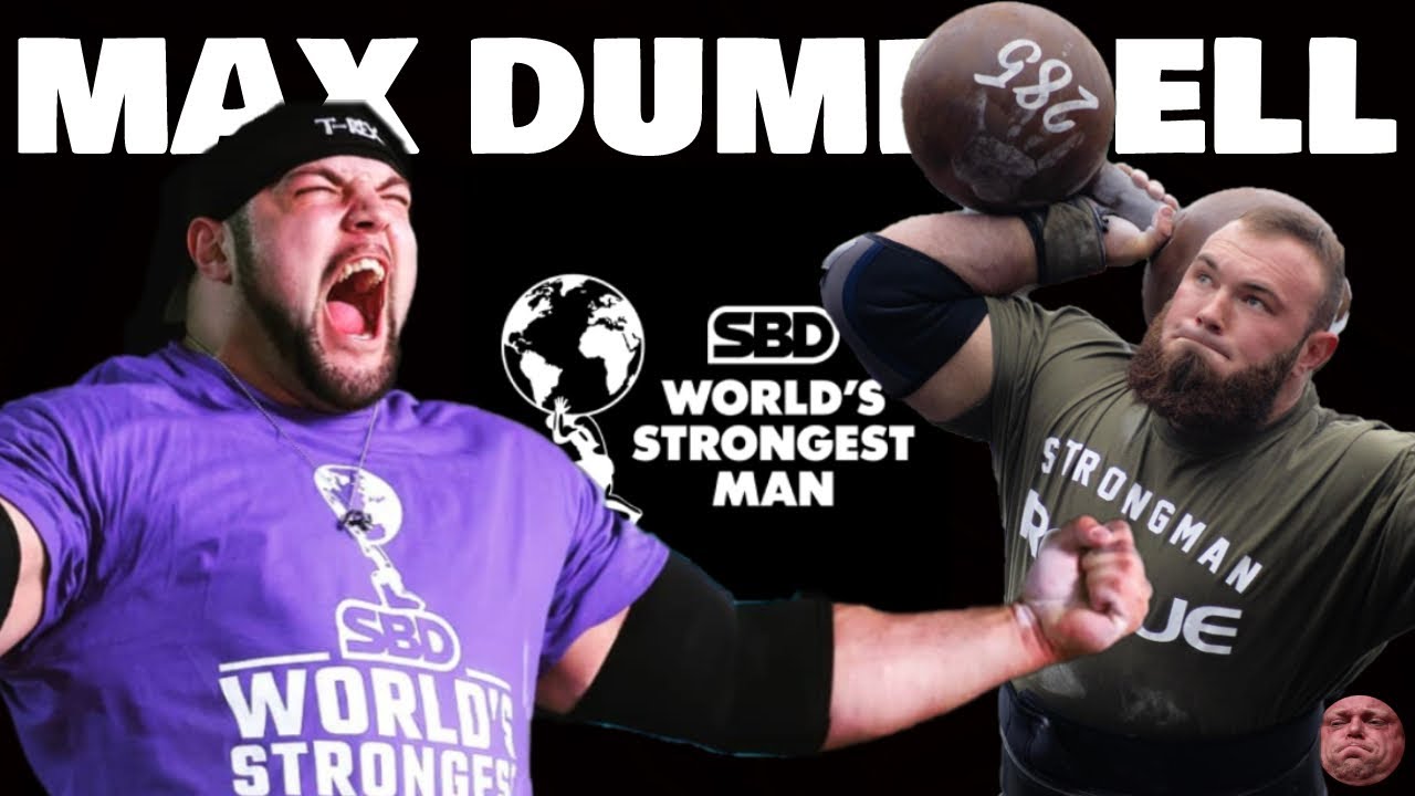Max Dumbbell Training | The World’s Strongest Man 2023 - YouTube
