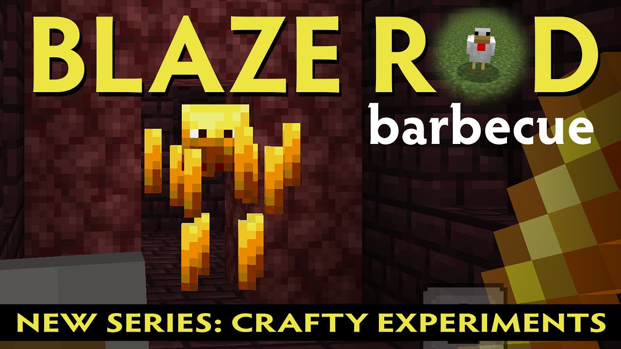 CRAFTY EXPERIMENTS 1 | COOKING WITH BLAZE RODS | TASTES LIKE CHICKEN ...