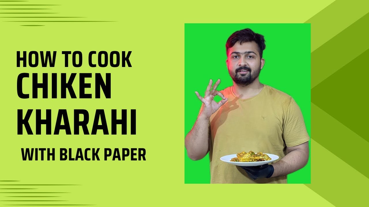 BLACK PAPER Chicken Karahi Recipe That Will Change Your Life! Hunger ...