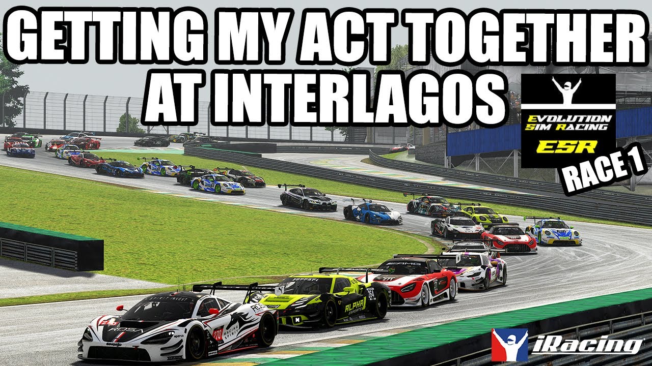 RACE 1 - ESR GT3 LEAGUE AT INTERLAGOS ROUND 4 - Mclaren 720s Evo ...