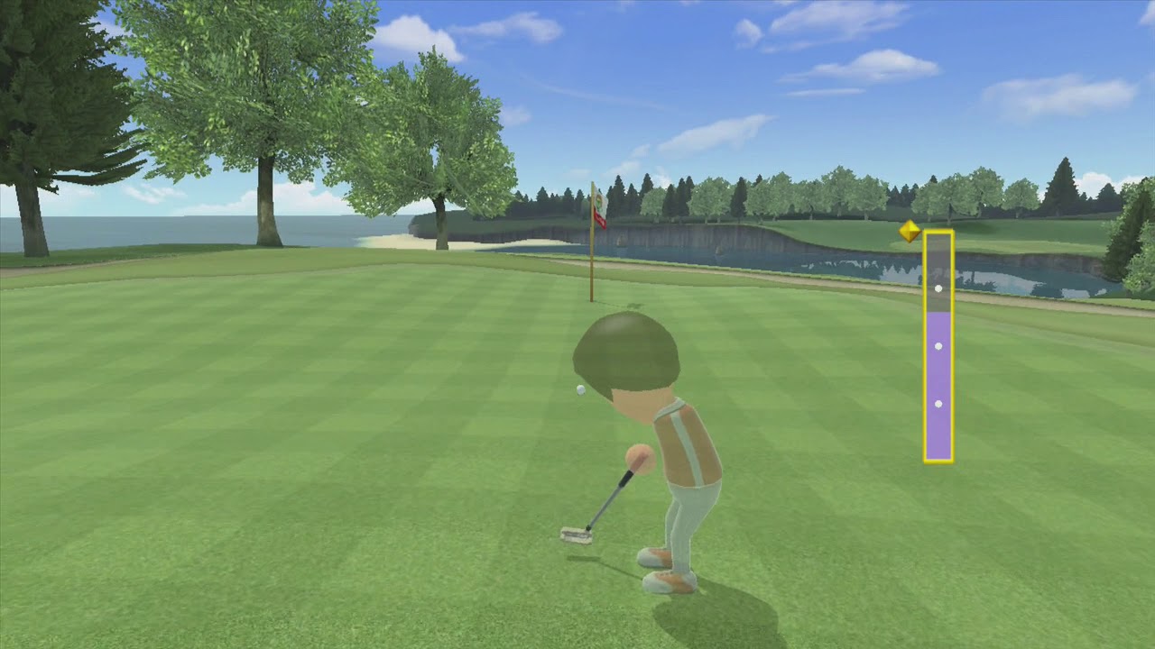 Wii Sports Club-Golf:3 Holes(Classic B)-2:58 - YouTube