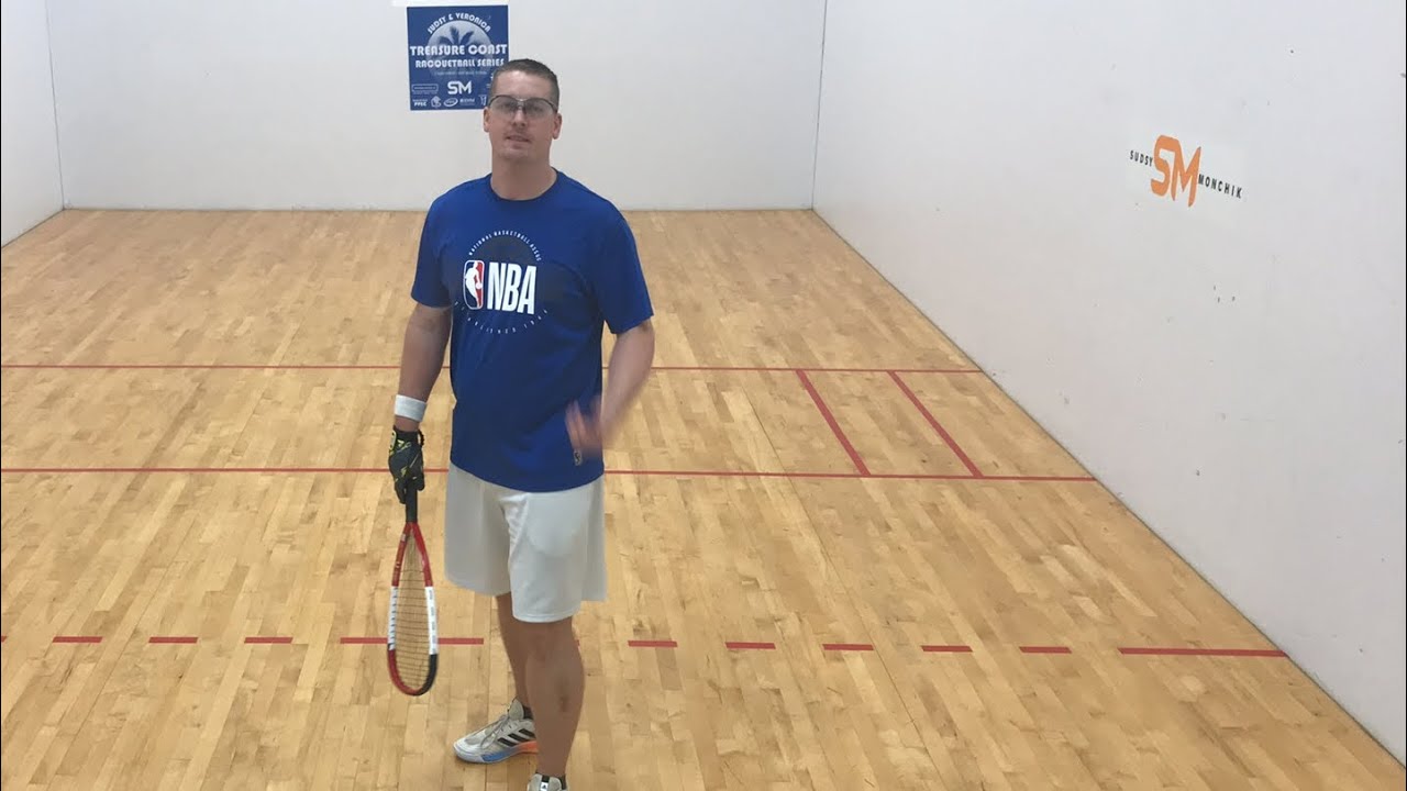 Treasure Coast Racquetball Tournament series Event 5 -A Singles Morgan ...