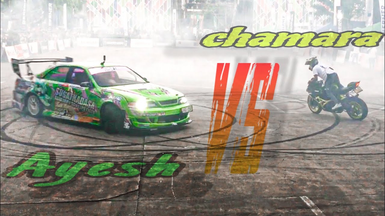 Drifting battle | ayesh bandara vs chamara pathiraja ⚠️ - YouTube