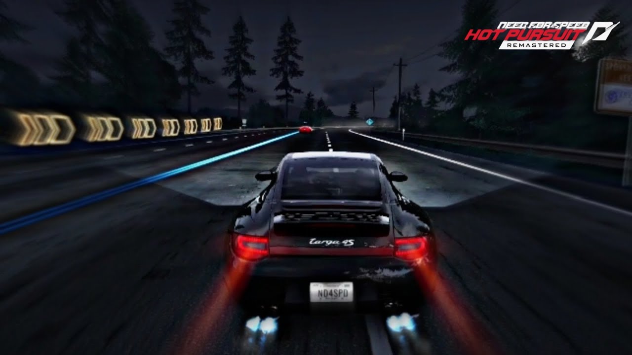 Need For Speed : Hot Pursuit Remastered | Porsche Targa 4S intense race ...