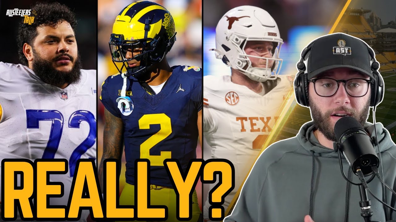 Steelers Meet With First QB | Surprising Names Become Options - YouTube