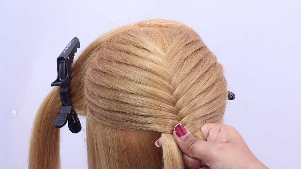 Easy And Simple Open Hair Hairstyle | Beautiful Hairstyle For Girls ...