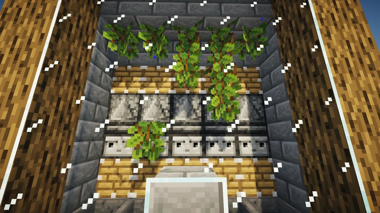 Minecraft | Granja Automática de Bayas Luminosas - YouTube