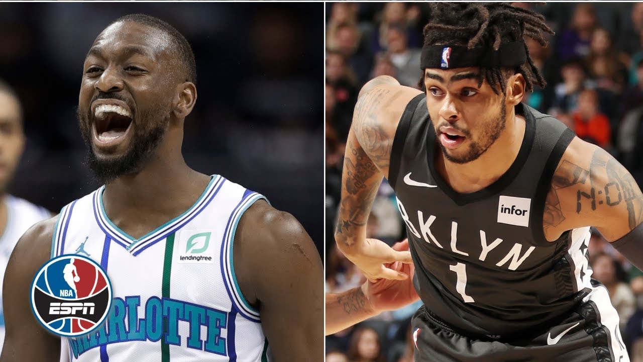 Kemba Walker, D'Angelo Russell duel in Hornets' big win | NBA ...