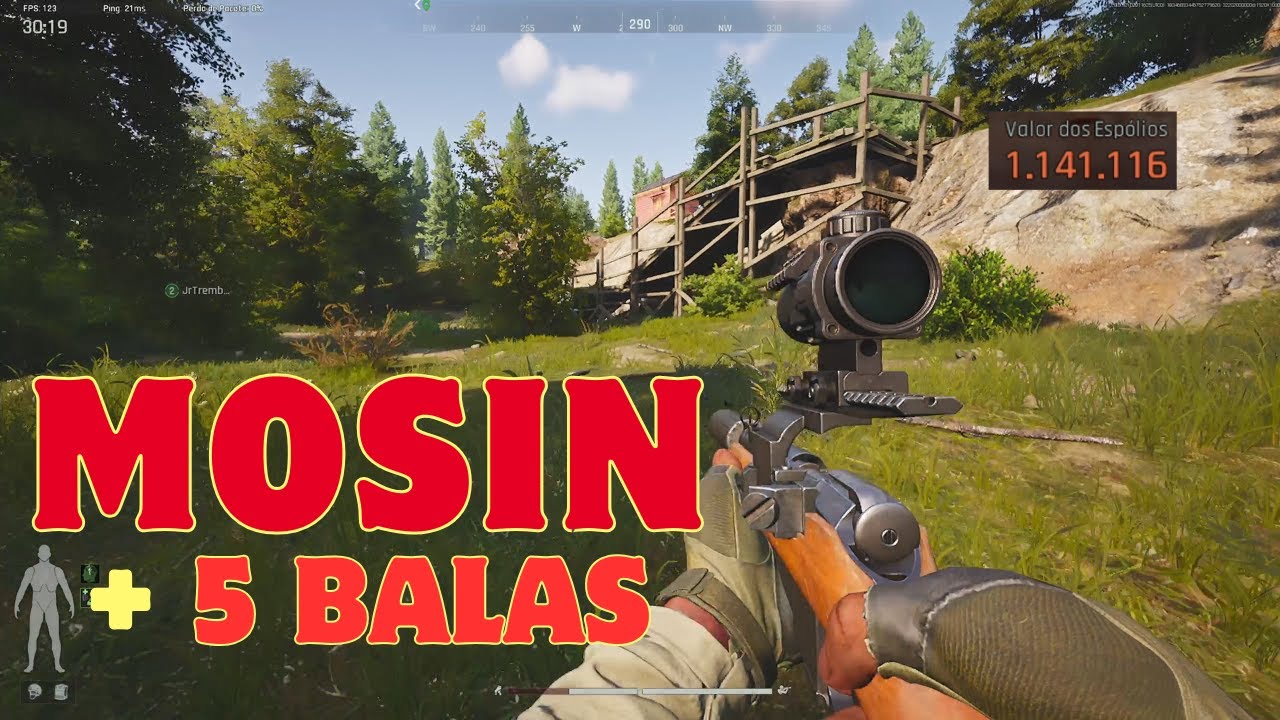 ARENA BREAKOUT INFINITE - MOSIN + 5 BALAS ME GARANTIU 1K DE LOOT. - YouTube