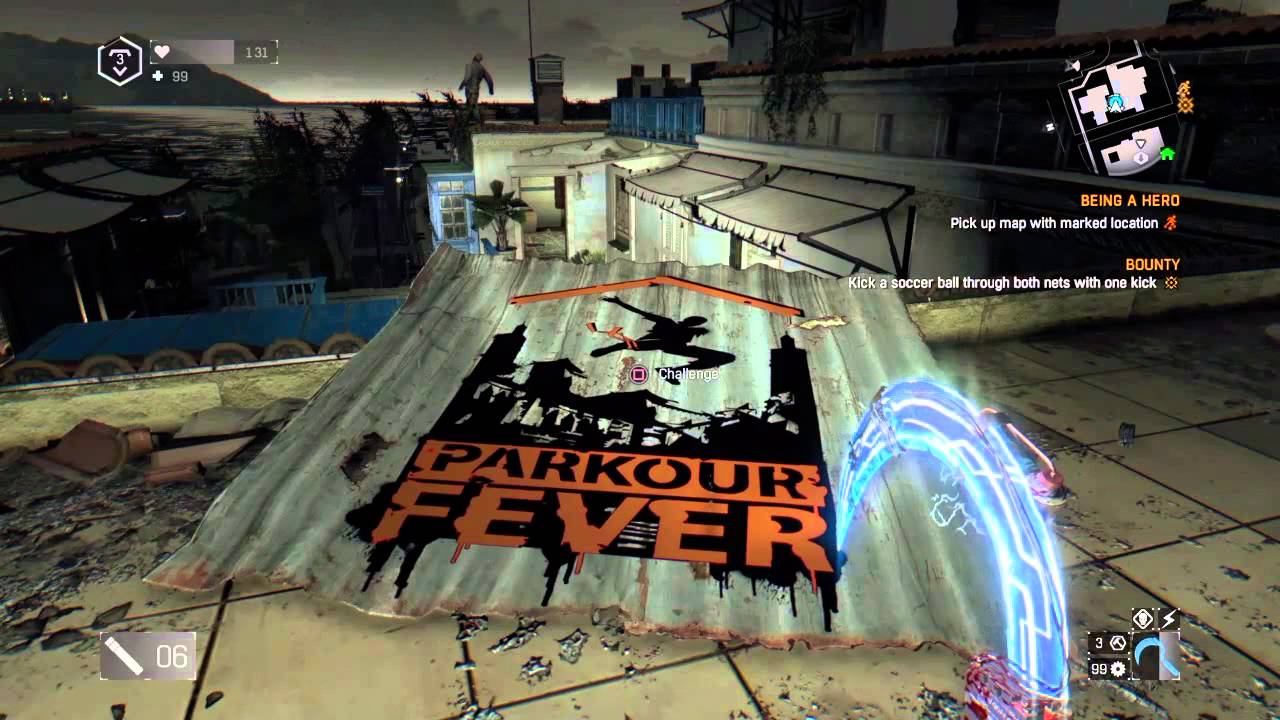 Dying Light - Parkour Fever Challenges at Night - YouTube