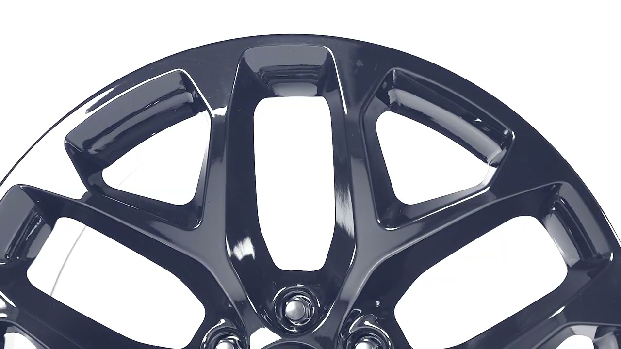 Snowflake Replica Wheel by Vöxx | Gloss Black - YouTube