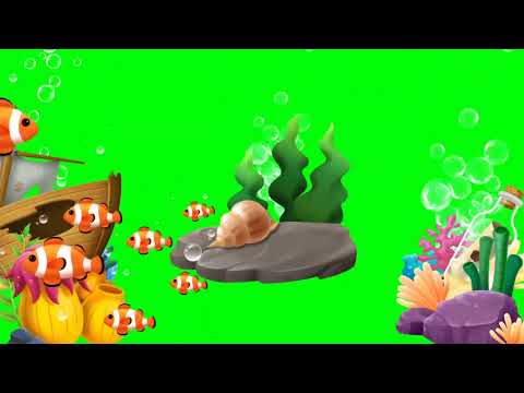 Green Screen Creation , Swimming Fish Magical Effects - YouTube