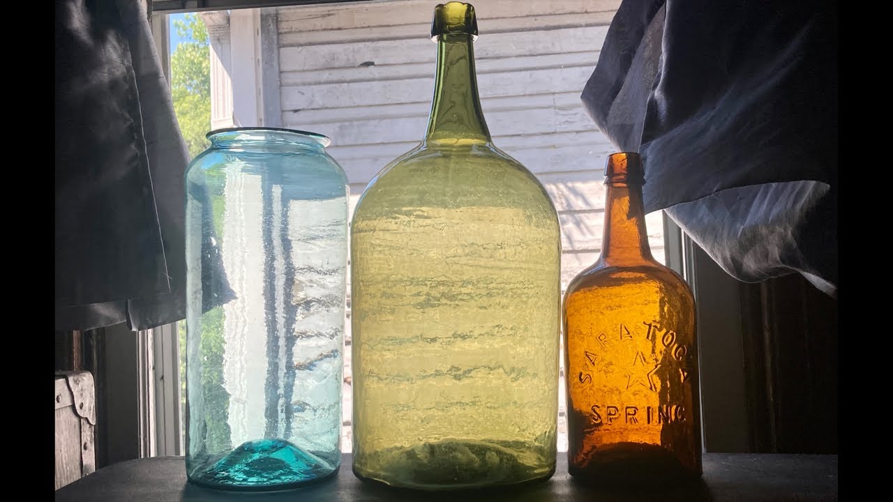 July 31 2021 Crick Diggers Antique bottle auction - YouTube