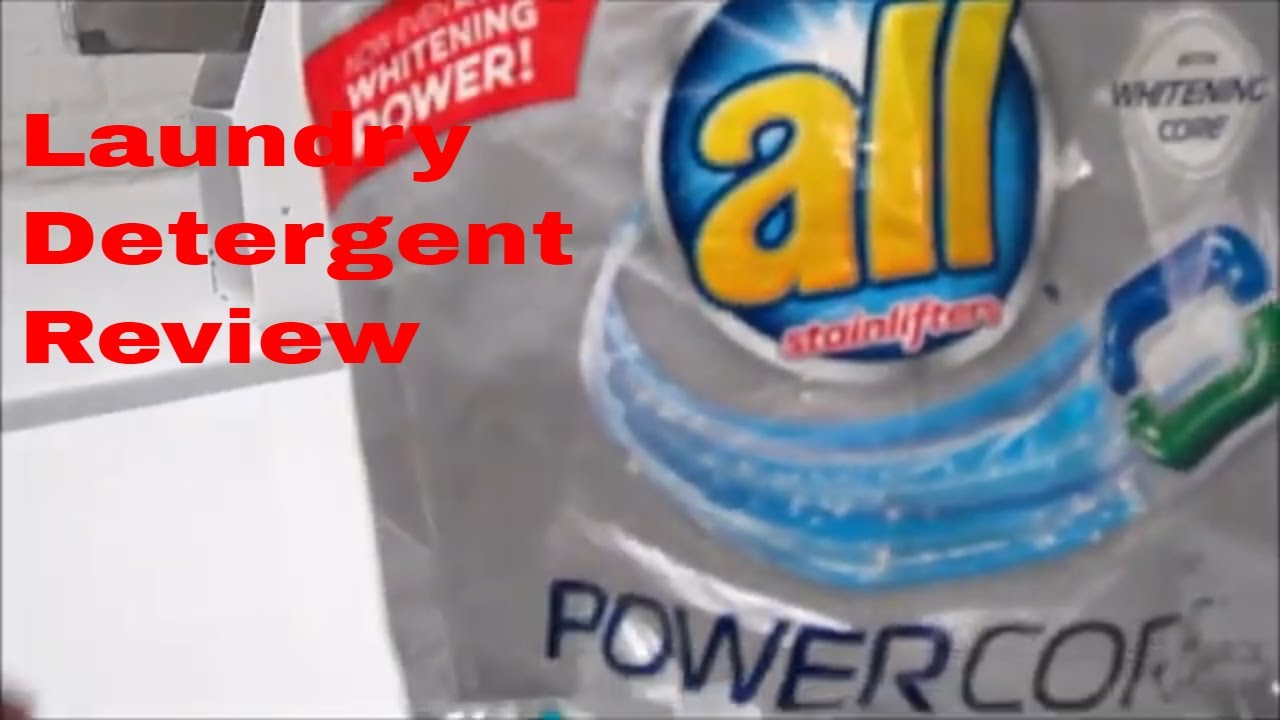 "Product Review: All Laundry Detergent with Stainlifters PowerCore Pacs ...