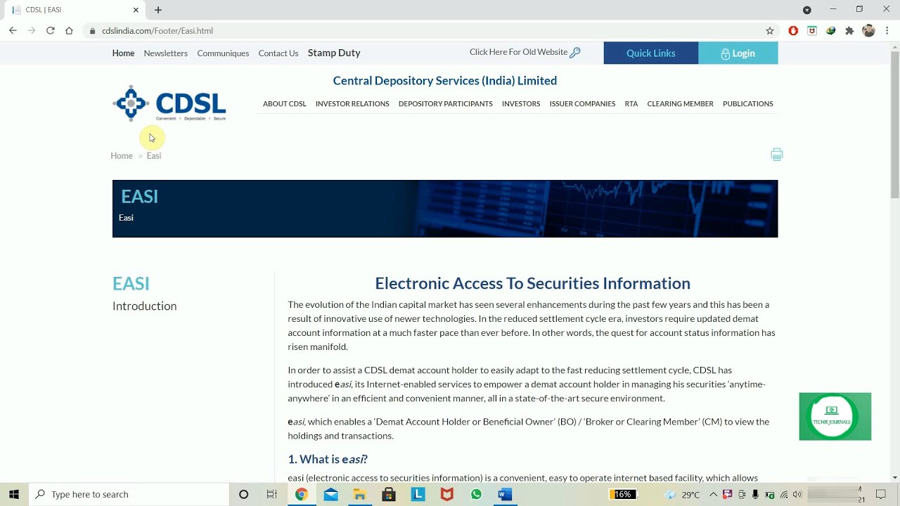 How to do E-Voting for your stocks on CDSL Full Tutorial in Hindi 2022 - YouTube
