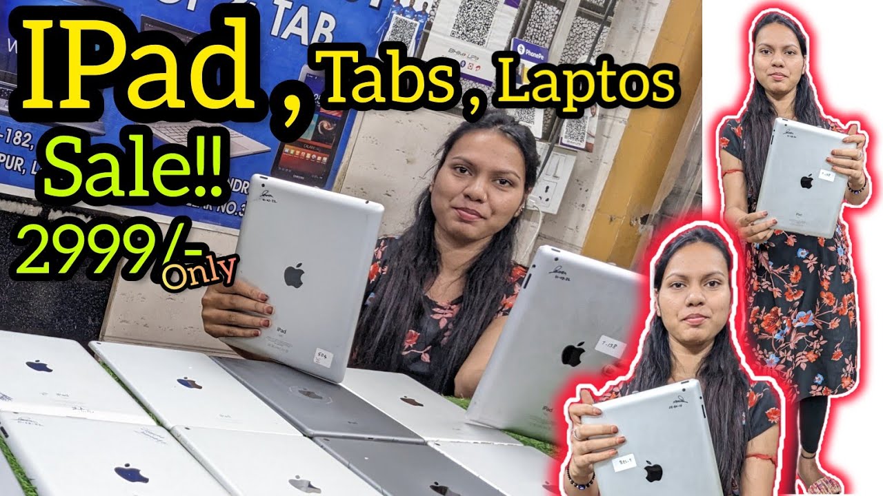 Cheapest IPad Laptop & Apple MacBook Laxmi Nagar Computer Market - YouTube