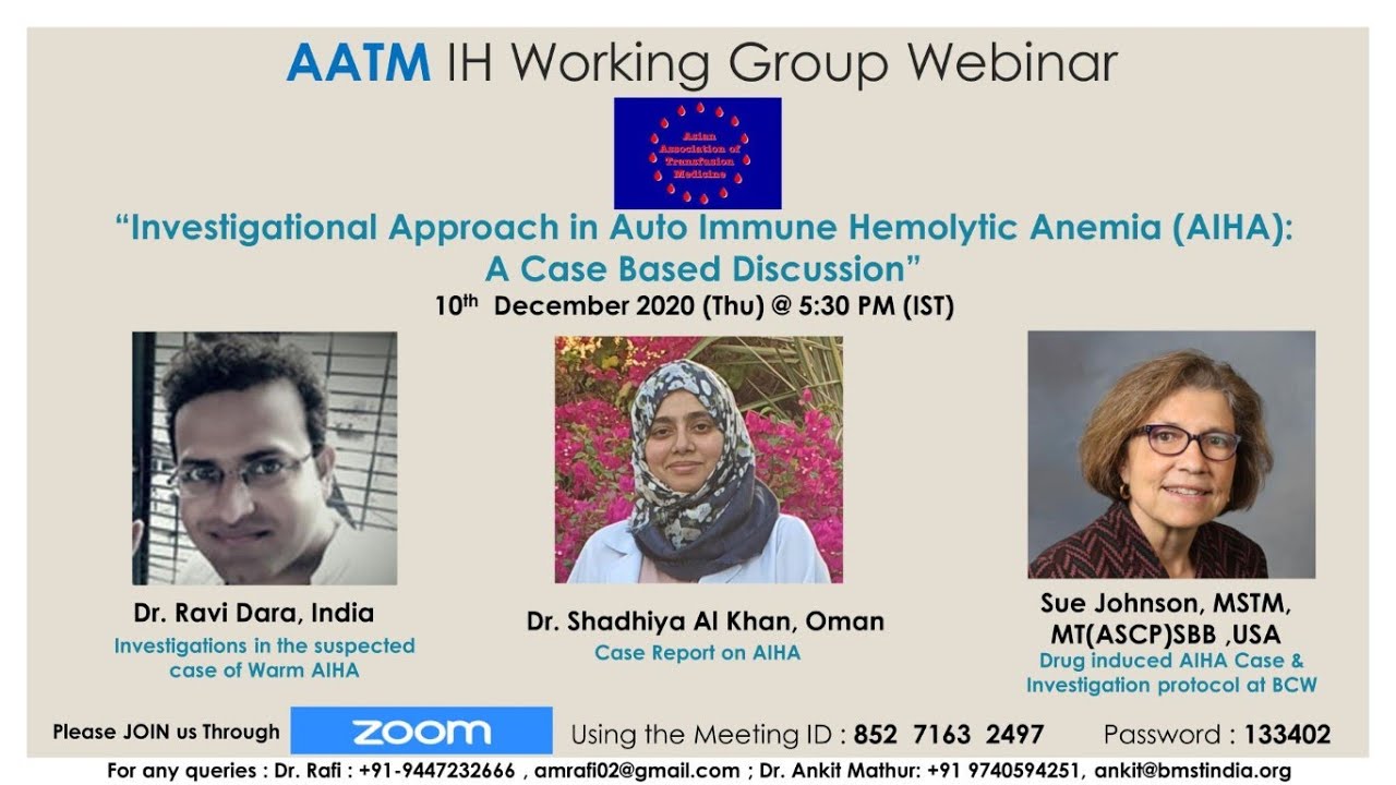 AATM IH Webinar 10 December 2020 - YouTube