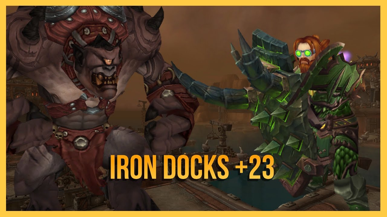 Iron Docks M+ 23 (SL S4) Protection Paladin (FORTIFIED | BURSTING ...