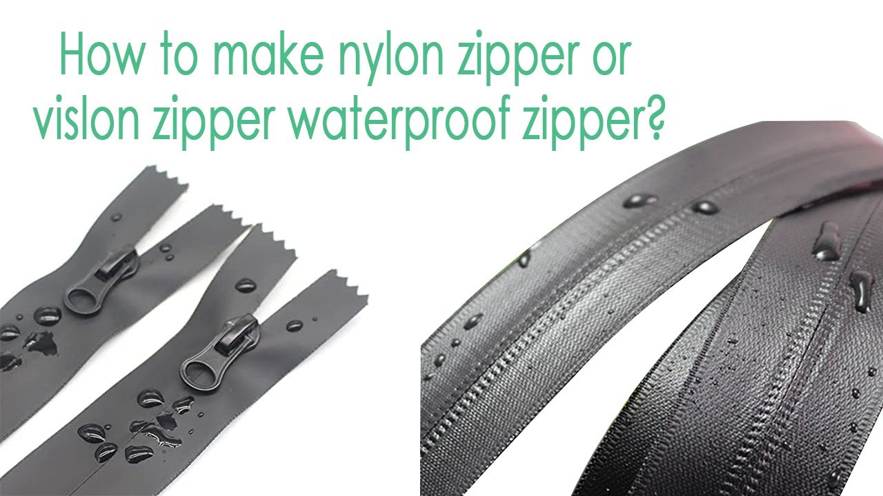 How to operate nylon zipper waterproof zipper machine? # waterproof ...