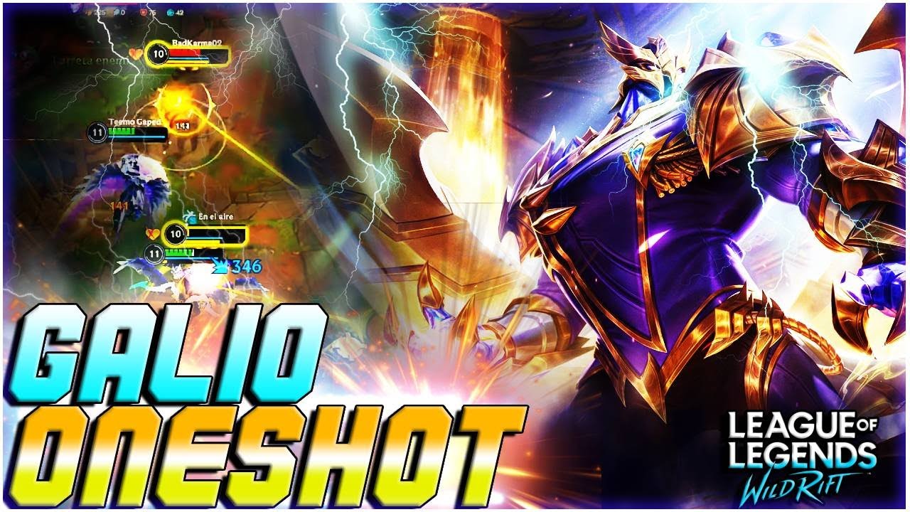 GALIO ESTA ROTISIMO CON SU BUILD FULL AP EN WILD RIFT - YouTube