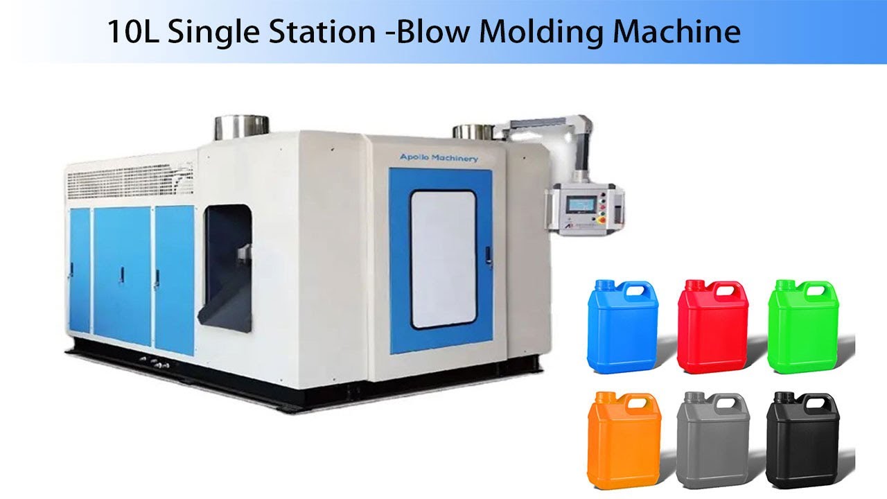 10L Chemical Tank-Blow molding machine-Single Station - YouTube