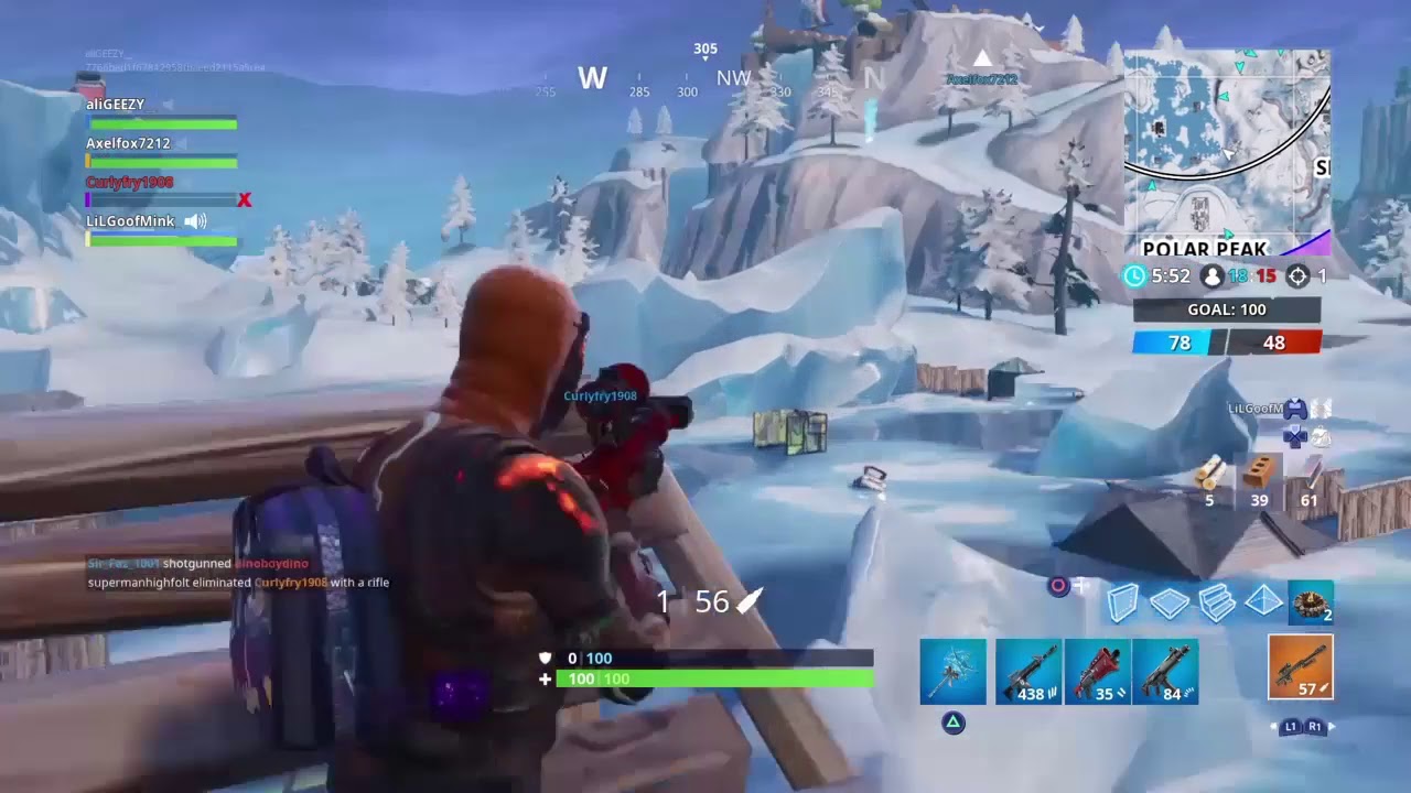 Fortnite sniper kill 14* - YouTube