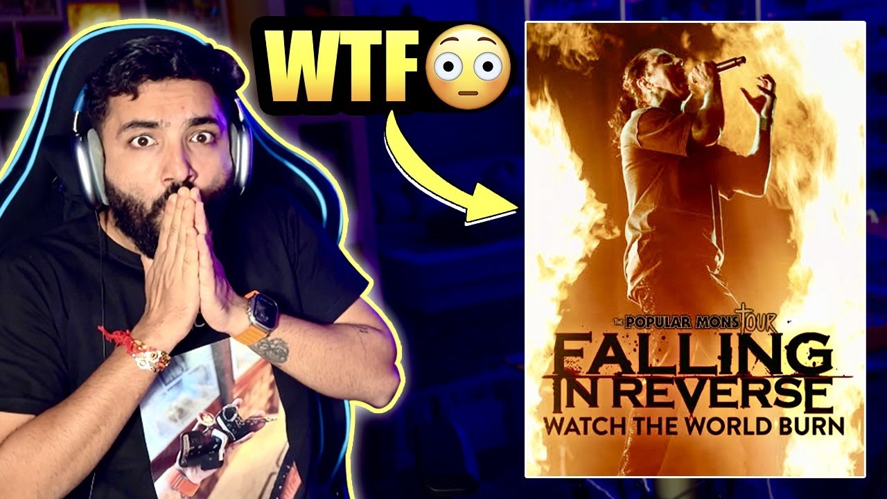 FALLING IN REVERSE "Watch The World Burn LIVE" is INSANE! - YouTube