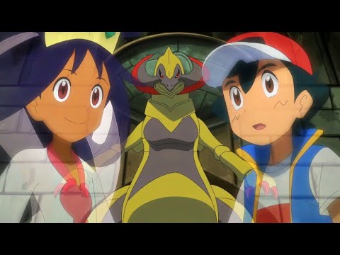 Dracovish vs Haxorus (DUB) - Ash vs Iris - Pokémon Journeys: The Series ...