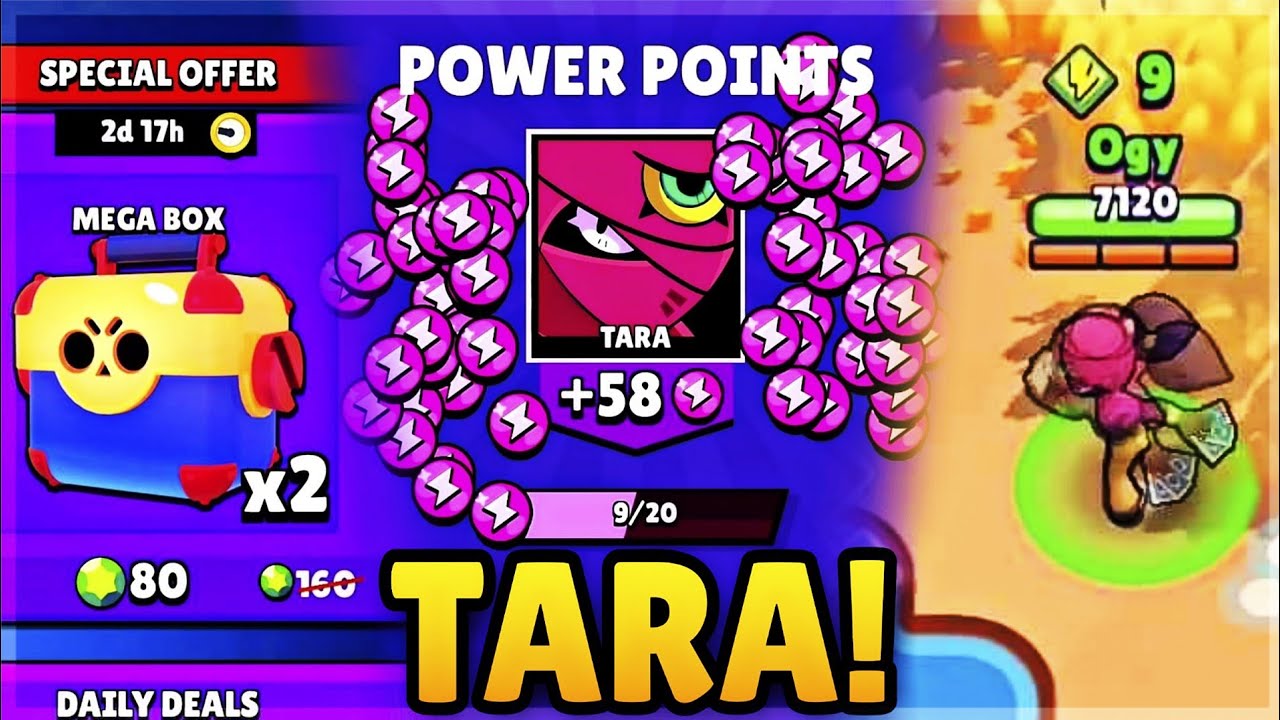 Tara Mega Boxy 😍 Brawl Stars Česky 20 Ogy Youtube
