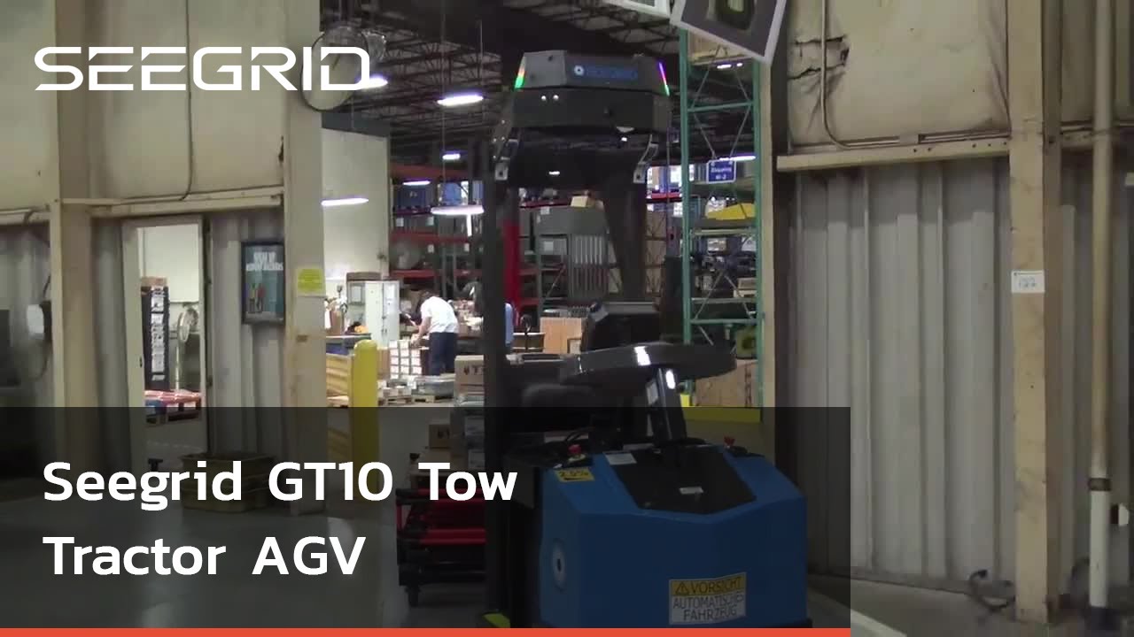 Seegrid GT10 Tow Tractor VGV - YouTube
