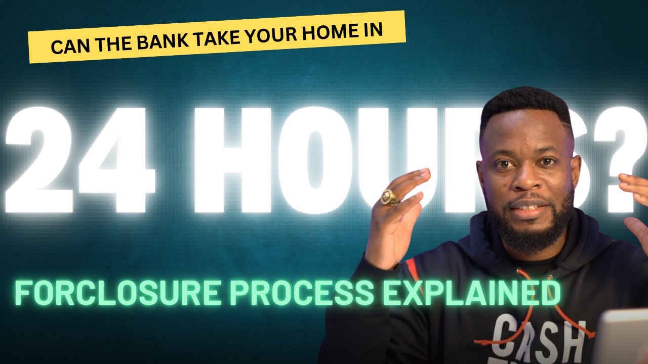 HOW FAST CAN THE BANK TAKE MY HOME FORCLOSURE PROCESS EXPLAINED - YouTube