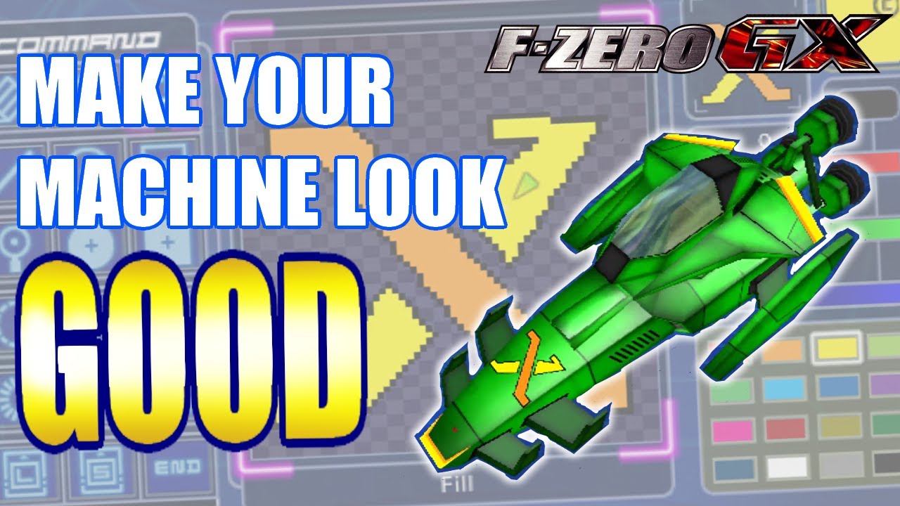 How to make use of Emblem Editor (F-Zero GX) - YouTube