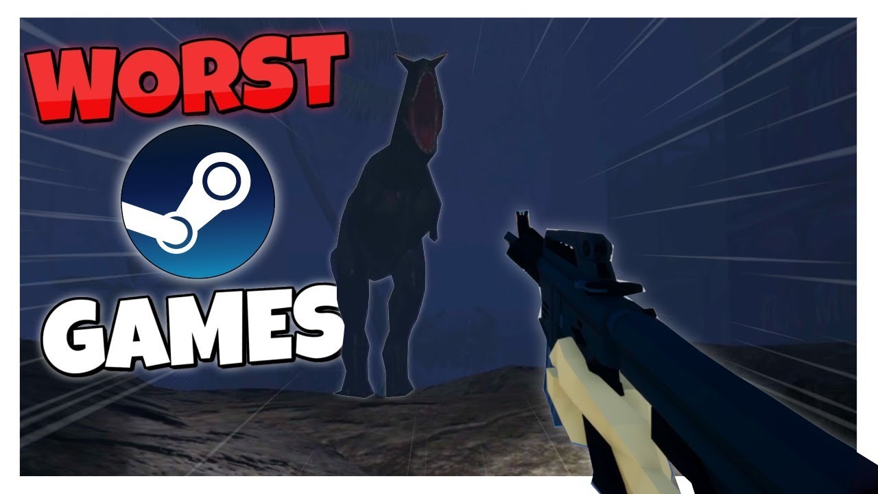 We Played the WORST Games on Steam - YouTube