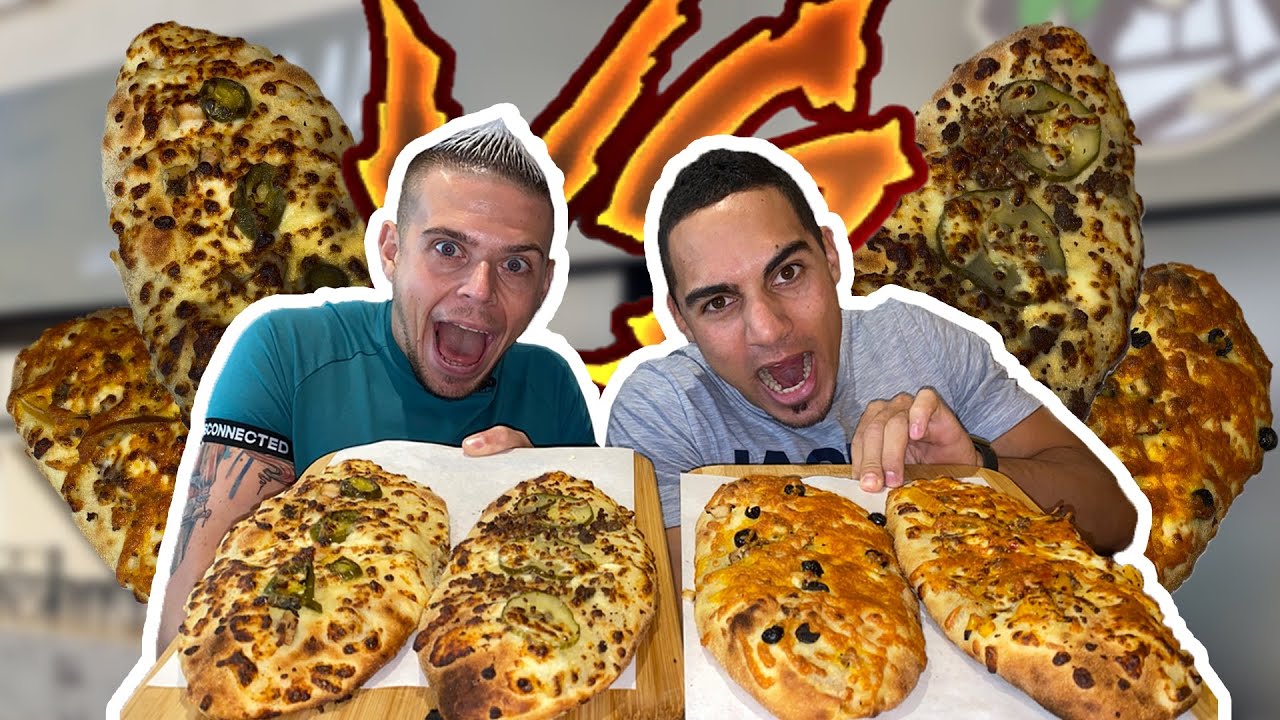CALZONES CHALLENGE ! 1 VS 1 ! J'affronte de nouveau un Bodybuilder ...